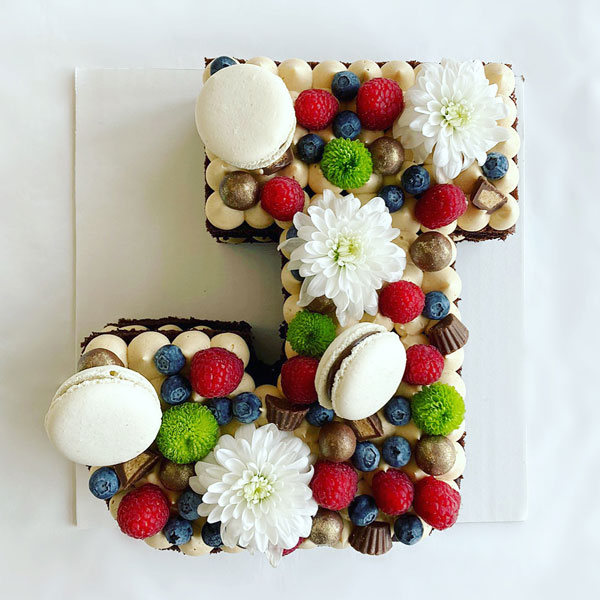 Number / Letter Cake - Oh Sweet Day! Bake Shop